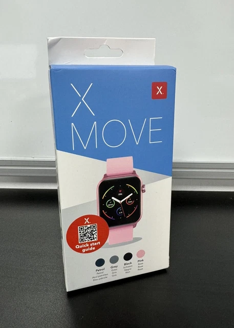 X MOVE XPLORA Womens Multi Mode Fitness Smart Watch In Pink Rosa Brand ...