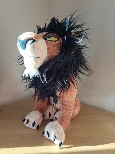 GENUINE DISNEY STORE Lion King Scar Plush 14” Soft Toy £14.99 - PicClick UK