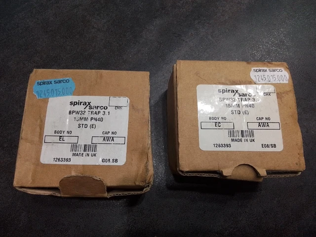 NEW SPIRAX SARCO BPW32 Trap 3.1 PN 40 Steam Trap Assembly Stainless ...