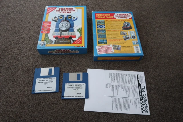 THOMAS THE TANK Engine & Friends By AS ~ Original Boxed Amiga Game GC £ ...