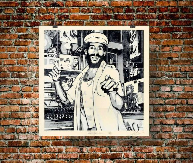 SHEPARD FAIREY (OBEY), Lee Perry Scratch on the wire, 2021, édition ...