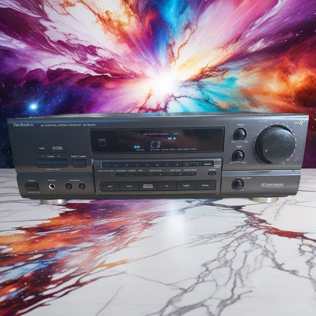 TECHNICS SA-GX470 AV Control Stereo Receiver – Used, Fully Working *Serviced* $139.99 - PicClick CA