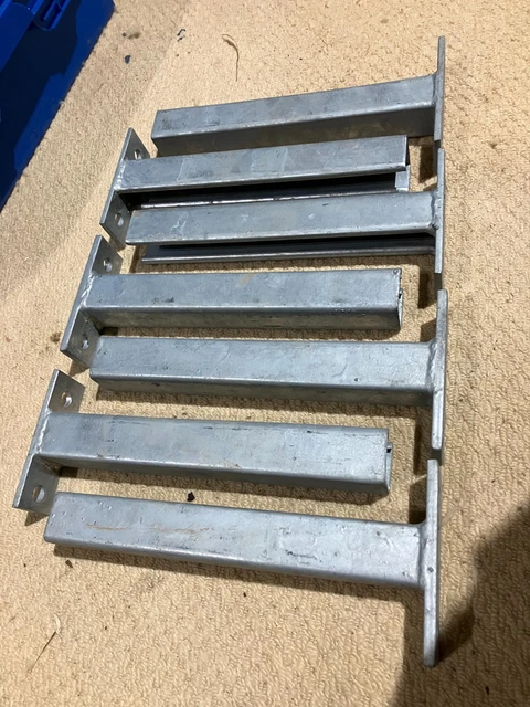 300MIL GALV STEEL Cantilever Bracket 41x41mm Cross Section Cantilever ...