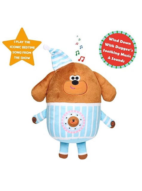 HEY DUGGEE SLEEPY Time Teddy Bear with Soothing Lullaby Song from ...