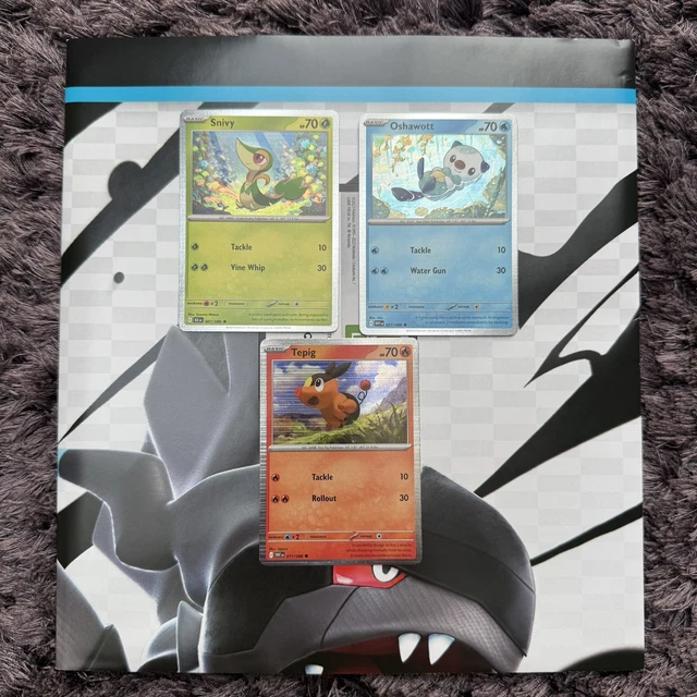 POKÉMON TCG: BLACK Bolt & White Flare Poster and Snivy Tepig Oshawott NO PACKS £8.63 - PicClick UK