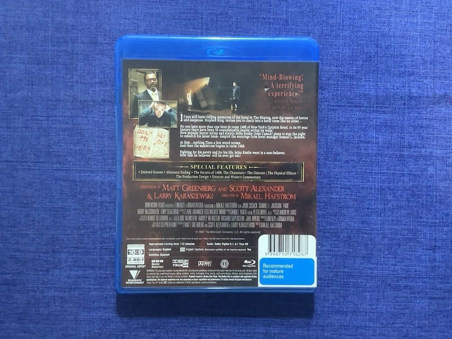 1408 (DIRECTOR'S CUT Edition, Blu-ray, 2007) Stephen King - Like New ...