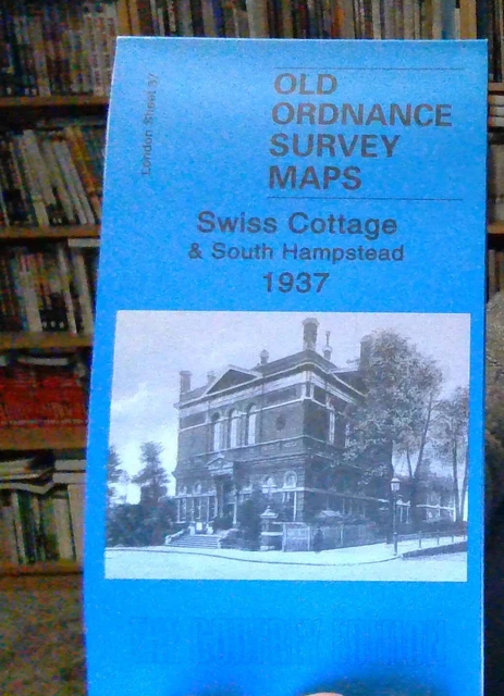 MAP OF SWISS Cottage and South Hampstead 1937: London Sheet 37 NEW ...