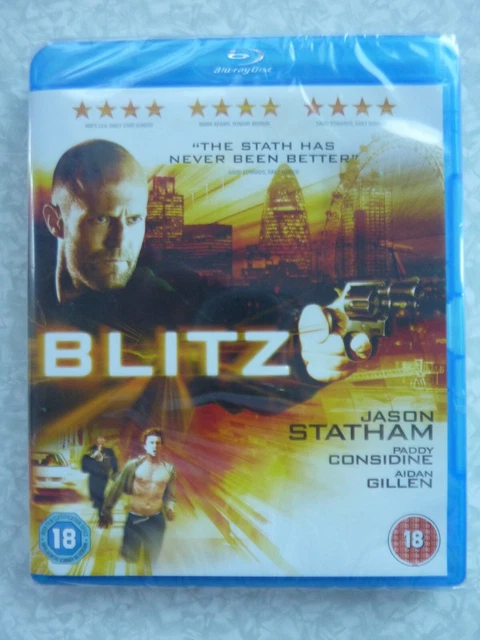 BLITZ- JASON STATHAM, Paddy Considine Blu-Ray Disc New Sealed £5.92 - PicClick UK