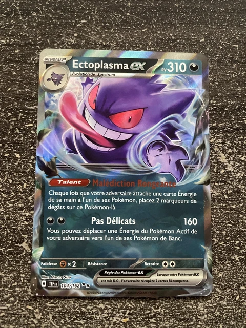 ECTOPLASMA EX - Pokémon 104/162 Ev5 Tef Forces Temporelles Neuf Fr EUR ...