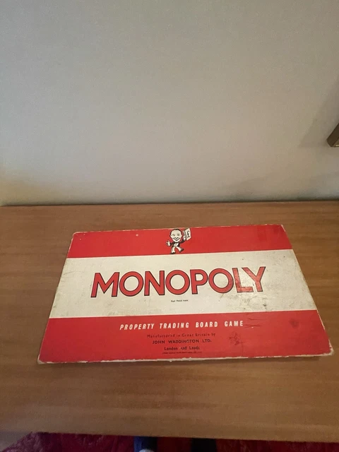 VINTAGE MONOPOLY Property Board Game £4.50 - PicClick UK