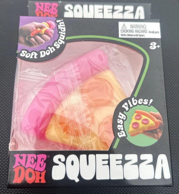NEEDOH PIZZA SLICE Squishy Toy Nee Doh Fidget Toy Authentic £9.07 ...