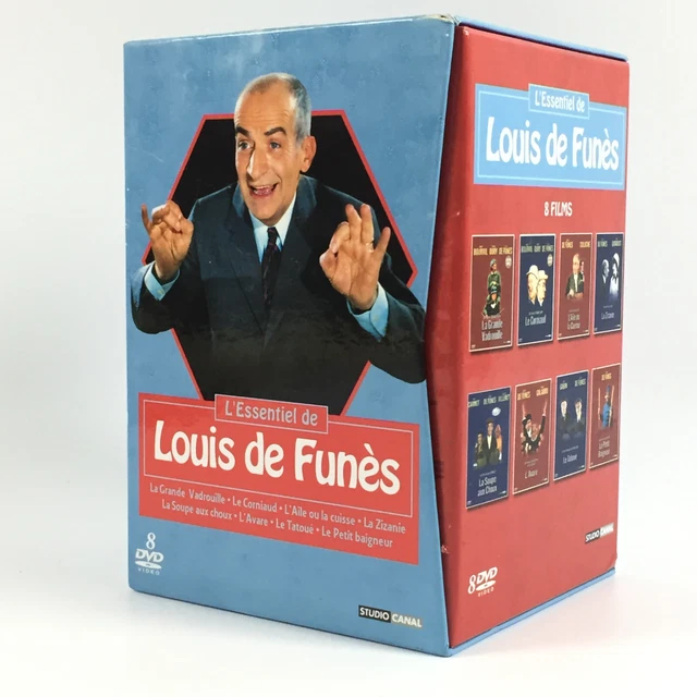 COFFRET 8 DVD L'Essentiel de Louis de Funès / La Grande Vadrouille, Le Corniaud EUR 27,99 ...