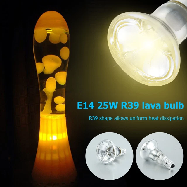 30W LAVA LAMP Bulbs Reflector Type Bulb R39 E14 Base Lava Lamp ...