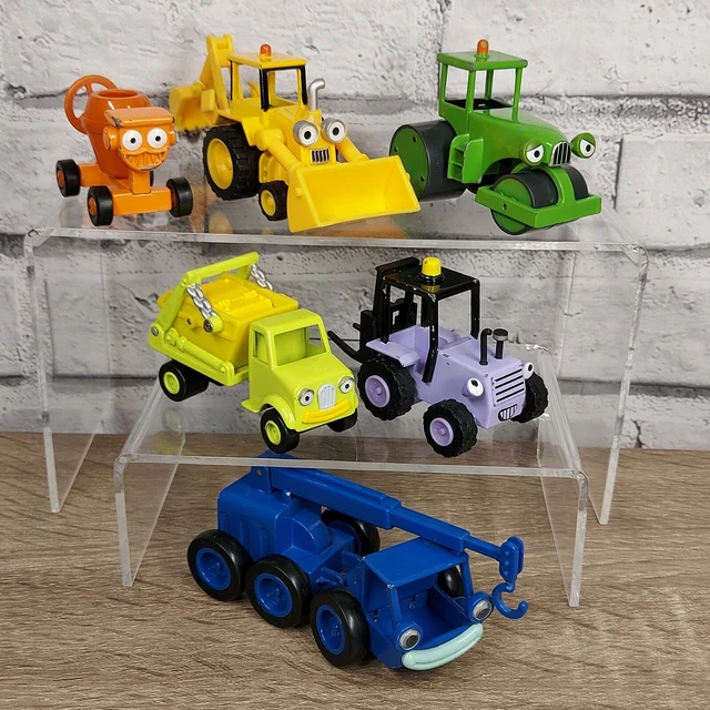 BOB THE BUILDER Diecast Metal Figure Bundle Racing Champions Skip Roley ...