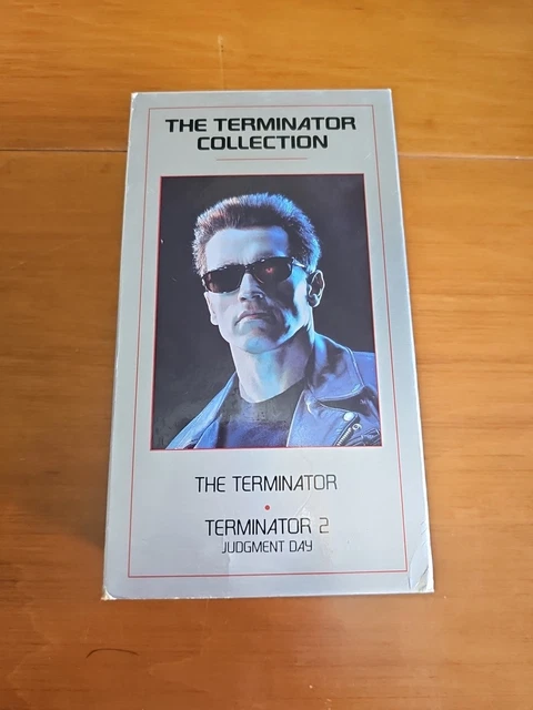 THE TERMINATOR COLLECTION (VHS, 1995, 2-Tape Set) Arnold Schwarzenegger ...