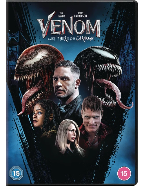 VENOM: LET THERE Be Carnage (DVD) Tom Hardy Reid Scott Scroobius Pip ...