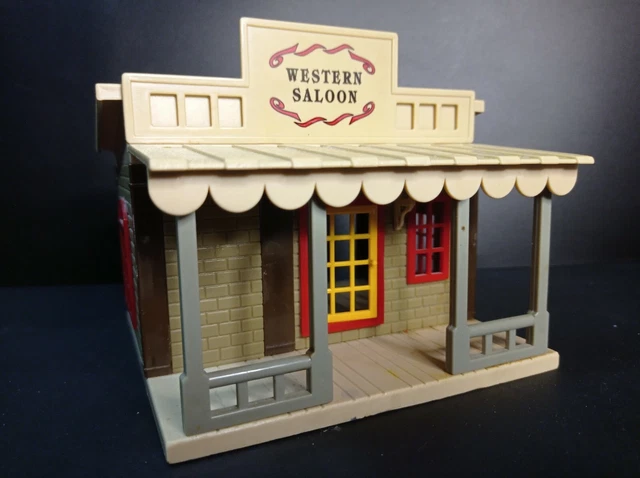 PETIT SALOON JADINI toys vintage 15 x 15 x 10 cm jouet modélisme ancien ...