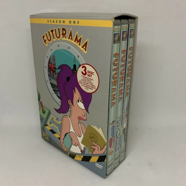 FUTURAMA: COMPLETE SEASON 1 DVD TV Shows (2002) Billy West Quality ...
