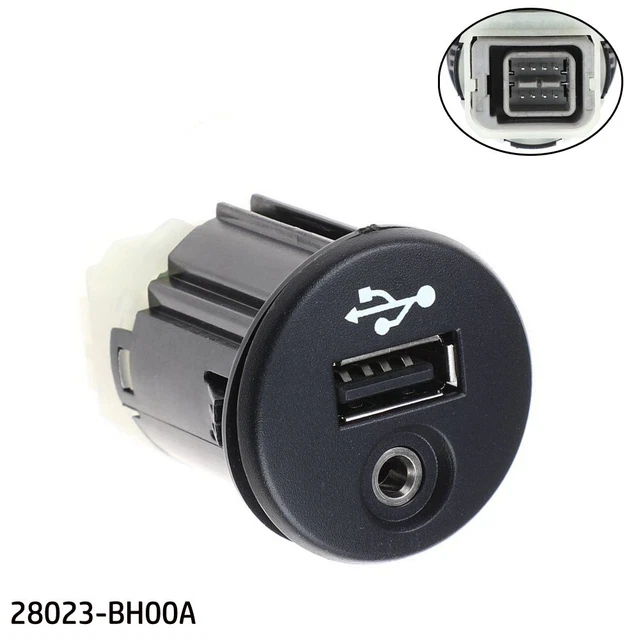 ADAPTATEUR DE PORT USB AUX haute qualit pour Nissan Juke Qashqai XTrail ...
