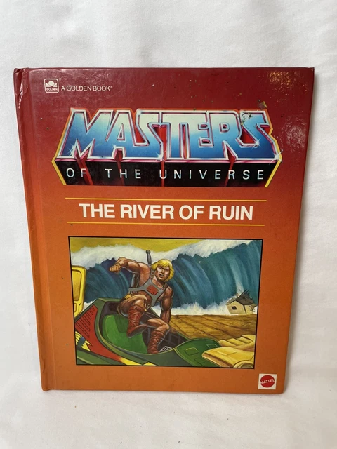 1985 MATTEL GOLDEN Book He-Man Masters Of The Universe, The River Of ...