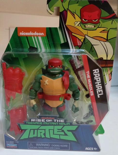 2018 PLAYMATES NICKELODEON Rise of the TMNT Raphael the Muscles EUR 17 ...