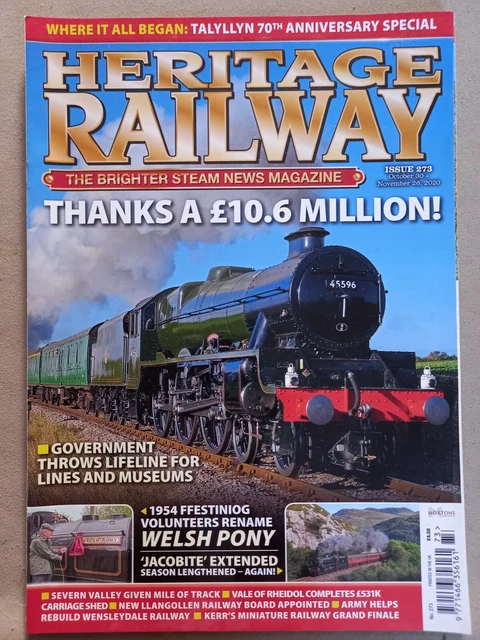 HERITAGE RAILWAY THE Brighter Steam News Magazine Issue 273 Oct 30-Nov ... HERITAGE RAILWAY THE Brighter Steam News Magazine Issue 273 Oct 30-Nov ...