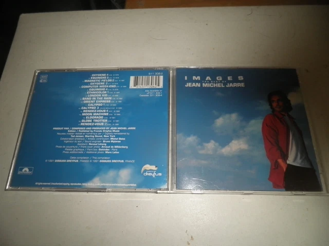 IMAGES - THE Best of Jean Michel Jarre Jean Michel Jarre 1991 CD $2.68 ...