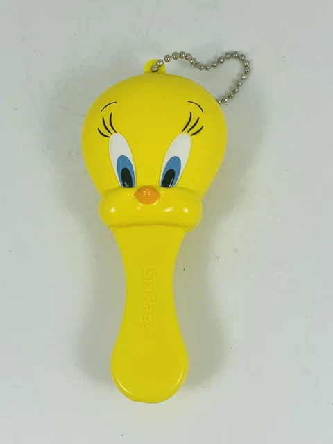 VINTAGE SIX FLAGS Looney Tunes Tweety Bird Fanny Pack Hip Sack £9.67 ...