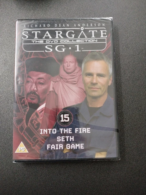 STARGATE SG-1 VOLUME 15 - 3 Episodes From Season 3 - DVD New & Sealed £ ...
