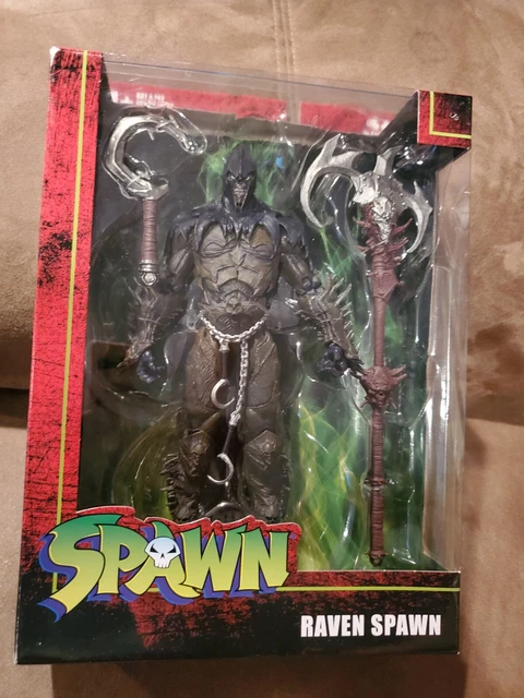 FIGURINE ARTICULÉE MCFARLANE Toys Spawn Wave 3 Raven Spawn 7 1/8 neuve dans sa boîte EUR 24,61 ...