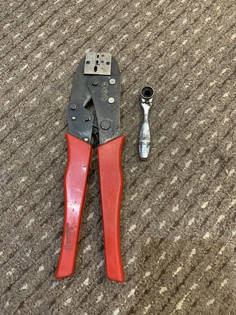 CTT-RTB-510 CRIMP TOOL & Wera Mini Rachel Used £105.00 - PicClick UK