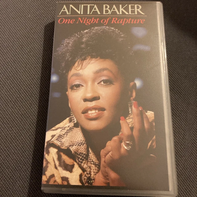 ANITA BAKER ONE Night of Rapture VHS Tape 1987 Live in Concert ...