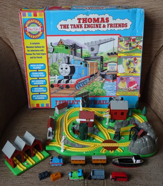 BLUEBIRD THOMAS THE Tank Engine & Friends Miniature Railway playset ...