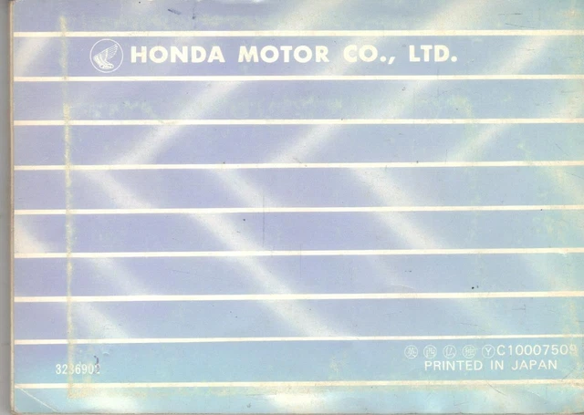 HONDA CB250,CB360,CB360T 1974,1975,1976 Owners Manual,Handbook £69.99 ...