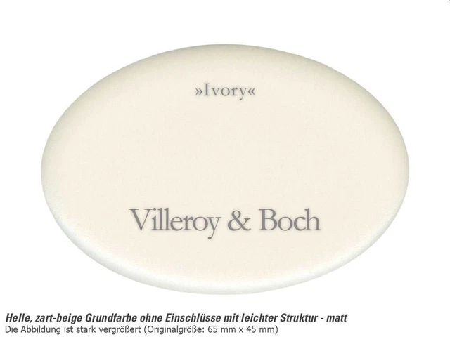 VILLEROY & BOCH Solo Eck Ivory Keramik-Spüle Eckspüle Küchenspüle ...