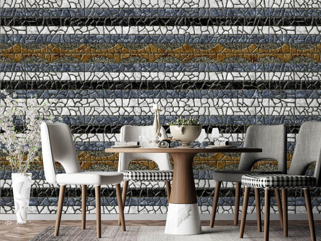3D TEXTURE BLOCK 6261 Wallpaper Mural Paper Wall Print Indoor Murals CA ...