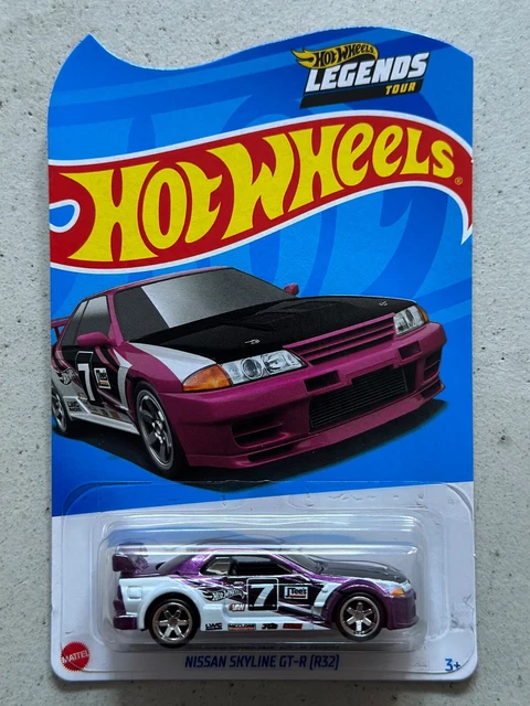 2022 HOT WHEELS Legends Tour NISSAN SKYLINE GT-R R32 Collector Edition ...