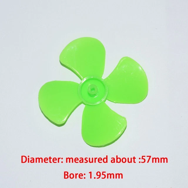 REPLACEMENT SMALL FAN Model Propellers Propellers Blades Four-blade ...