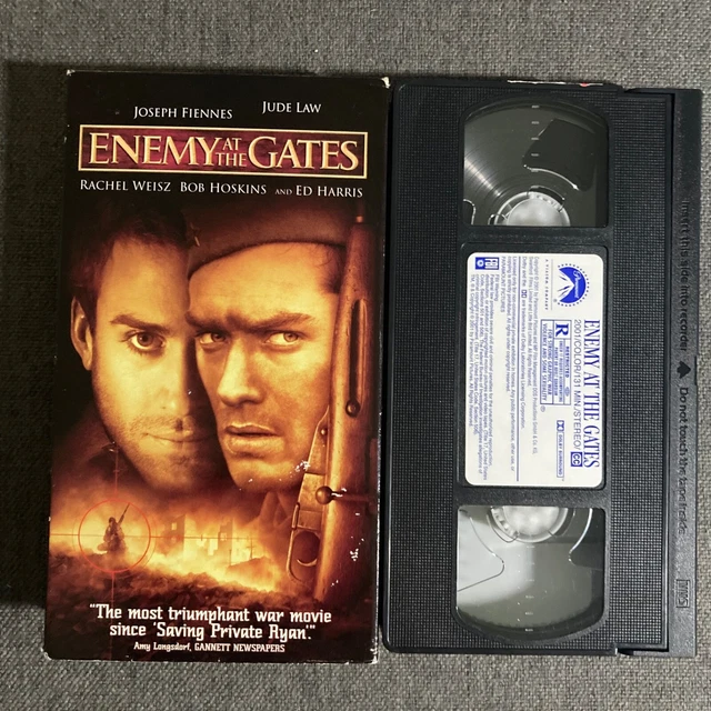 ENEMY AT THE Gates (2001), VHS Movie, Paramount Home Video (2001), Jude ...