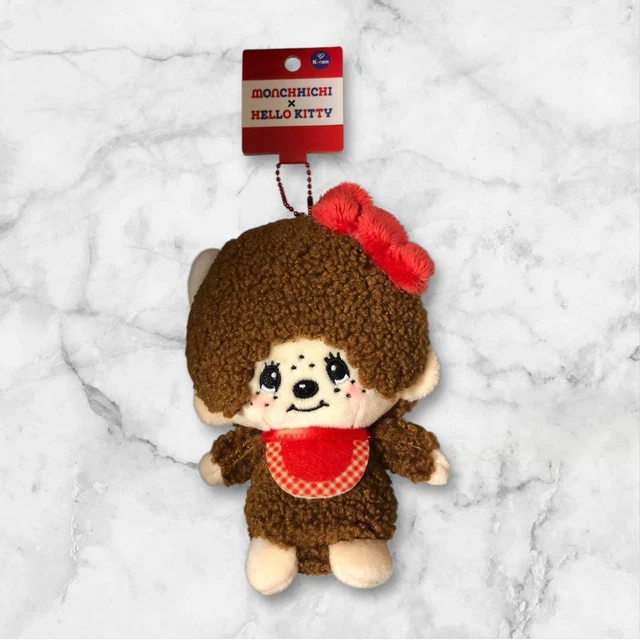 MONCHHICHI HELLO KITTY Plush Keychain Limited Collector Item £56.71 ...