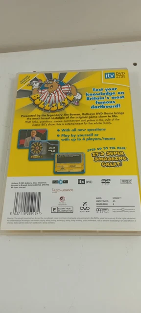 ALL NEW BULLSEYE Interactive Game DVD (2007) Jim Bowen cert E £16.99 ...