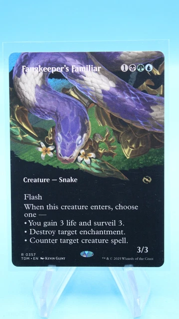 2025 MAGIC THE Gathering Tarkir Dragonstorm Fangkeeper's Familiar ...