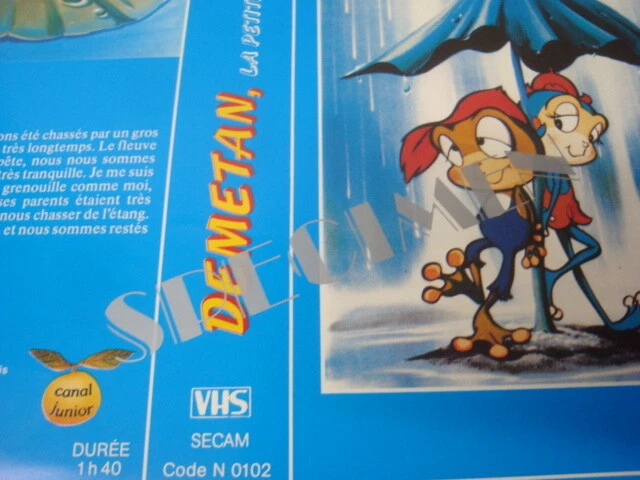 ANTIQUE DEMETAN CARTOON VHS Prospectus - Specimen £8.18 - PicClick UK