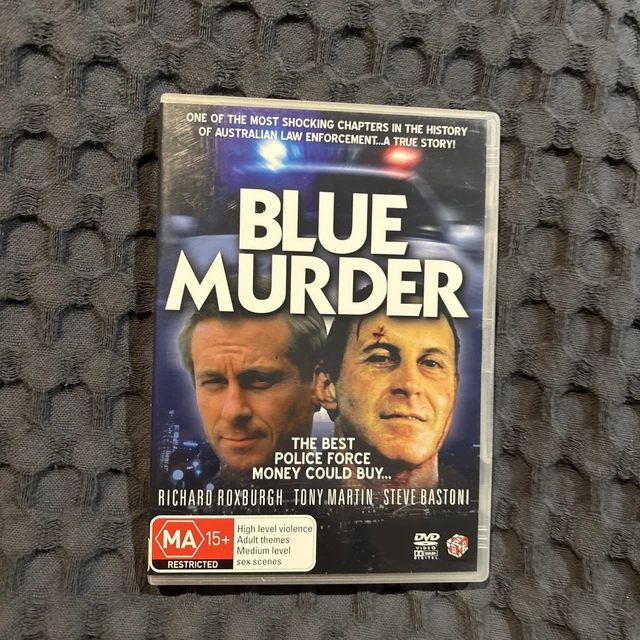 BLUE MURDER DVD 1995 Richard Roxburgh Region 4 Tony Martin Steve ...