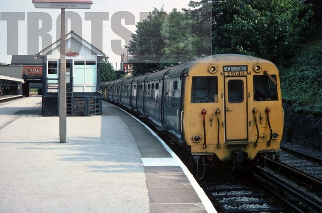 35MM SLIDE BR British Railways Electric EMU Class 501 M29140M 1976 ...