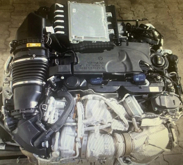 MERCEDES BENZ W222 S500 Bi Turbo Motor 278929 335KW 278 Engine 278.929 ...