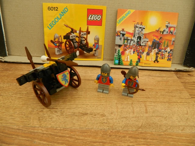 LEGO CASTLE – 6012 Siege Cart – Instructions - Complete - Vintage Set ...