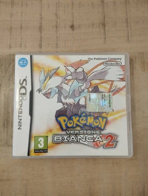 POKÉMON VERSIONE BIANCA 2 NO GIOCO, SOLO BOX E MANUALI ORIGINALI ...