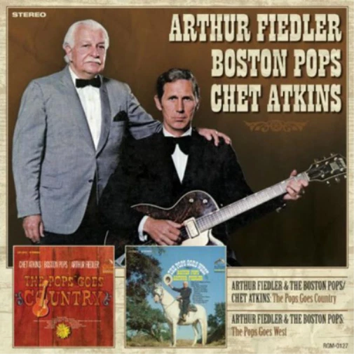 ARTHUR FIELDER/BOSTON POPS/CHET Atki The Pops Goes Country/The Pops ...