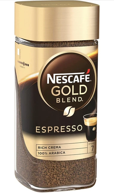 NESCAFE GOLD BLEND Espresso Instant Coffee (Pack of 6 x 95g) £19.50 ...